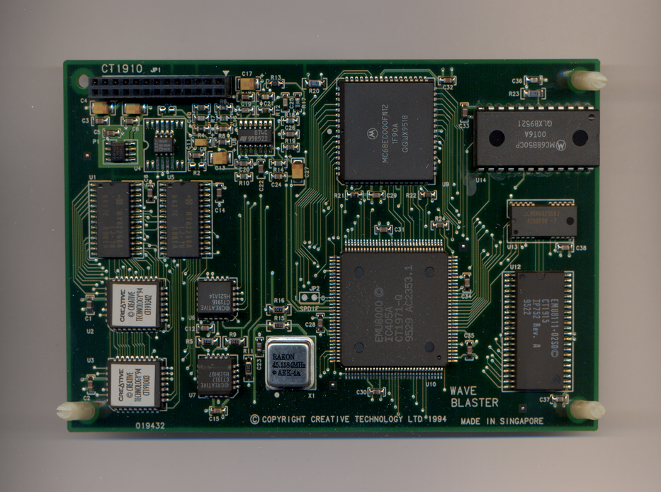 Waveblaster.nl - A site about Waveblaster compatible MIDI boards